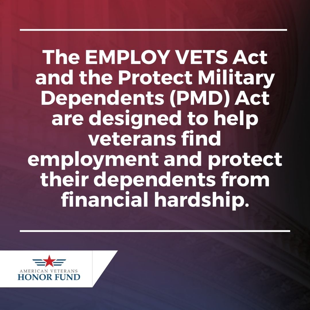 Protect Military Dependents Act and EMPLOY VETS Act: Congressman Van ...