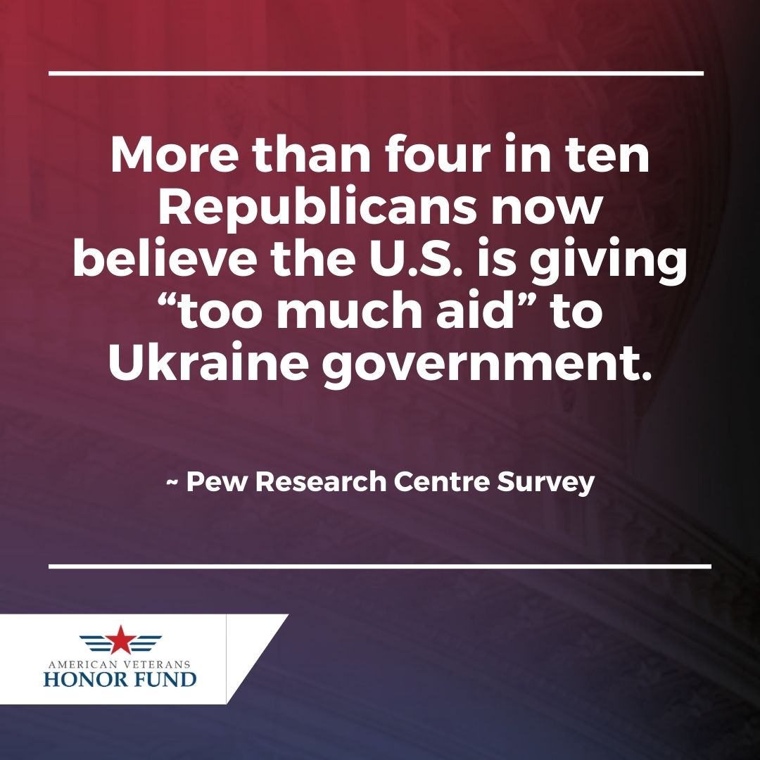 US Aid to Ukraine Survey: 4 in 10 Republicans Want Less - American ...